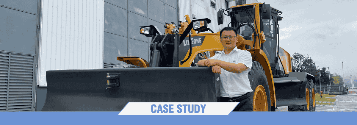 [Case Study] Leading Liugong Graders perform with Poclain Assist Drive | Poclain
